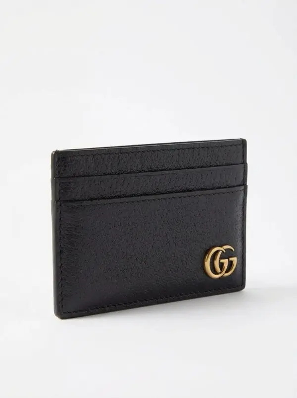 Gucci Gg Marmont Card Case - Black