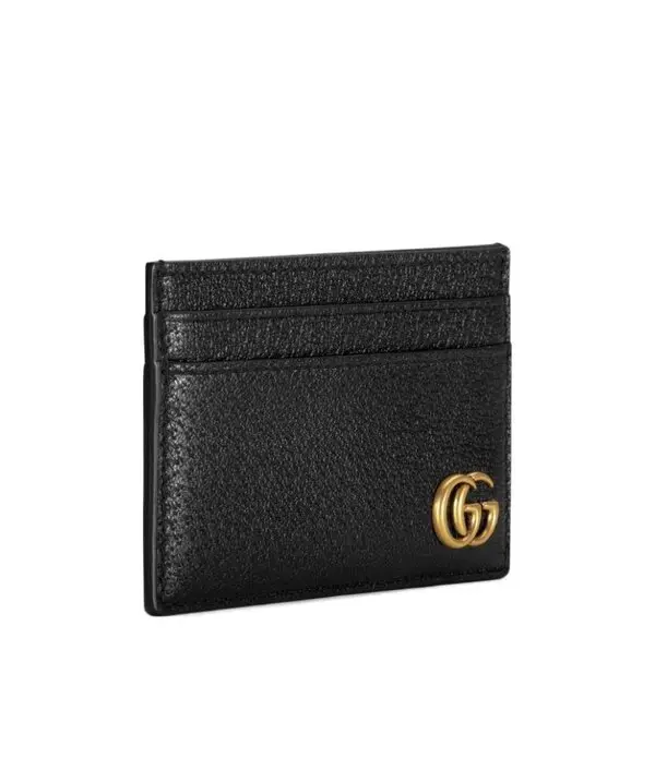 Gucci Gg Marmont Card Case - Black