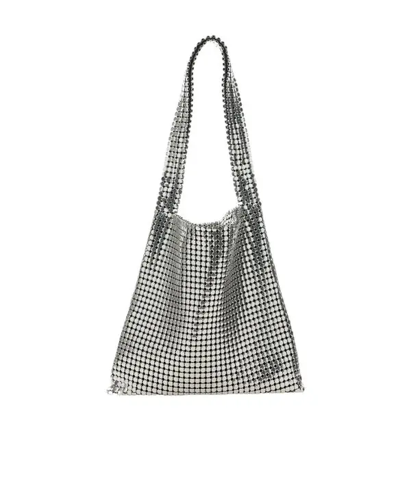 Rabanne Chainmail Detail Top Handle Bag