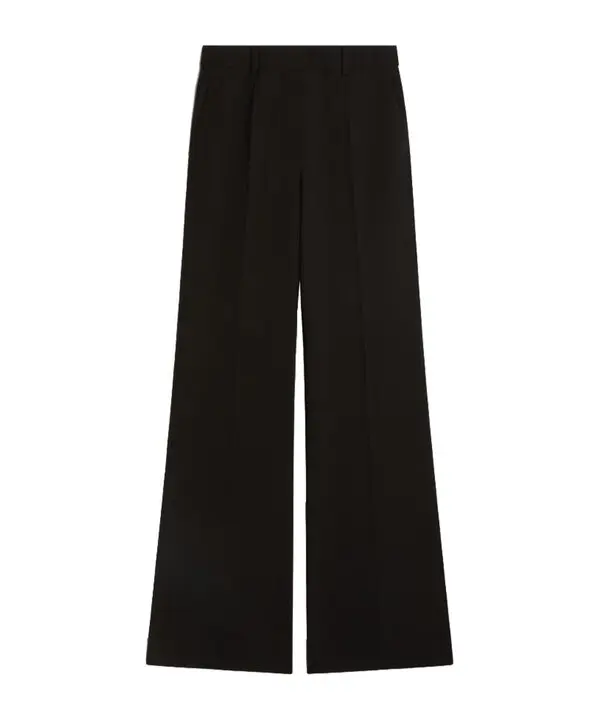 Sportmax Flared Tailored Trousers - Black