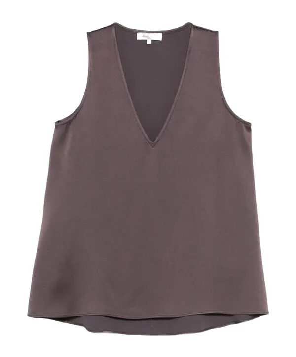 Antonelli Firenze V-neck Vest - Black