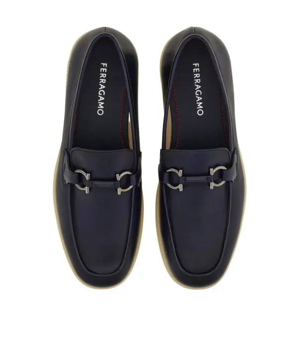 FERRAGAMO Gancini-plaque Loafers
