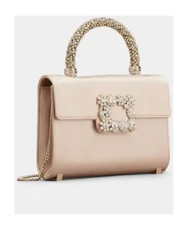 ROGER VIVIER Embellished Foldover Top Tote Bag