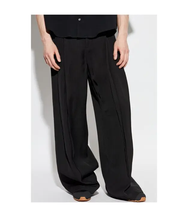 JIL SANDER Pleated Wide-leg Trousers