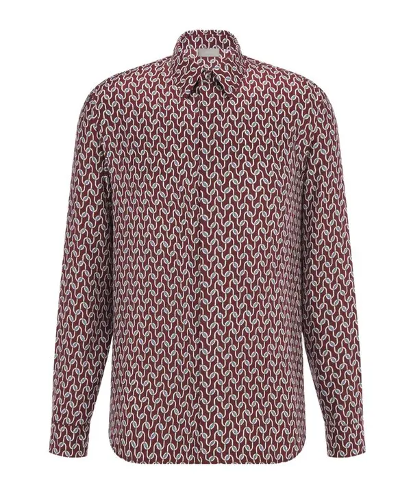 Dior Shirt With Entrelacé Motif