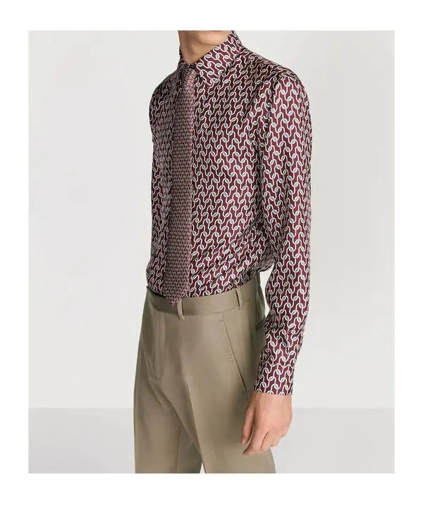 Dior Shirt With Entrelacé Motif