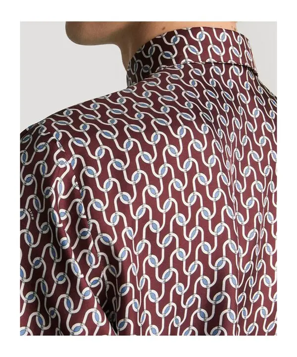 Dior Shirt With Entrelacé Motif