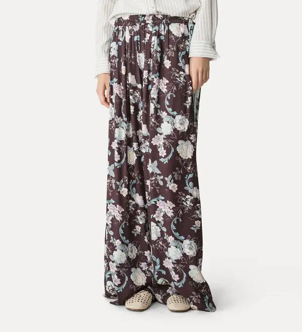 FORTE_FORTE Peonia My Love Jacquard Trousers