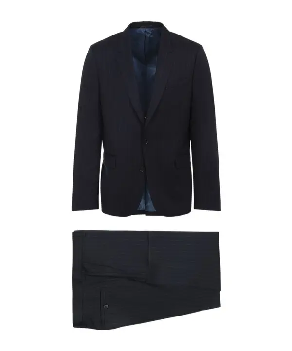 Paul Smith The Soho Tailored-fit Pinstripe Suit - Navy