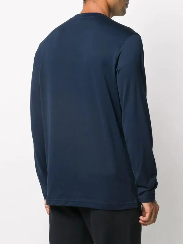 PAUL  SHARK Logo Patch Long-sleeve Top