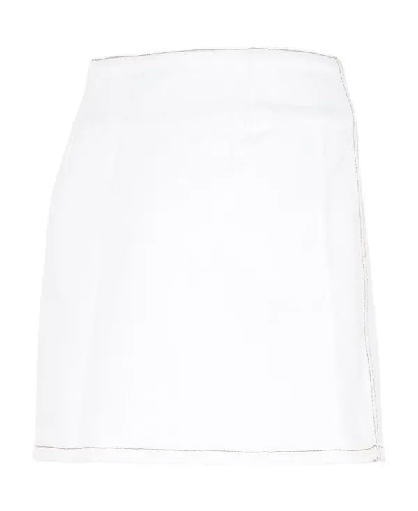 GANNI Denim Mini Skirt