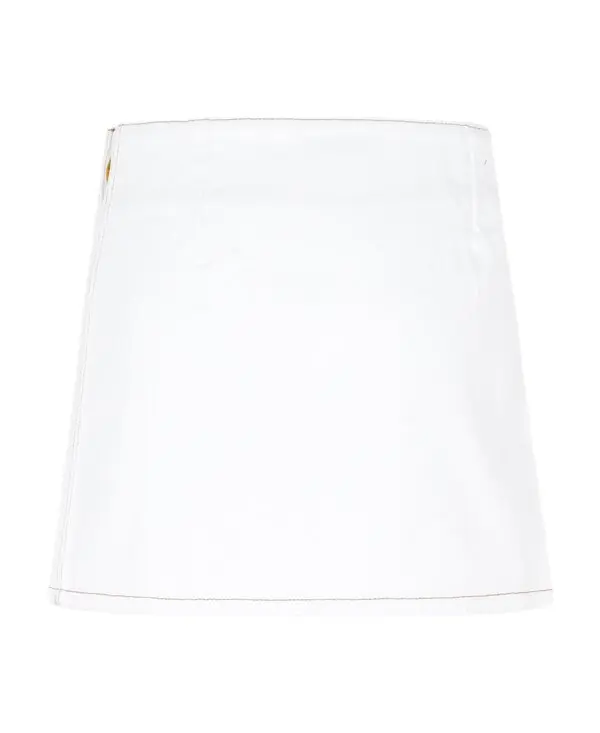 GANNI Denim Mini Skirt