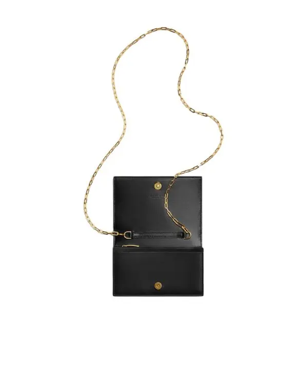 Bottega Veneta Mini Intrecciato Leather Bag - Black
