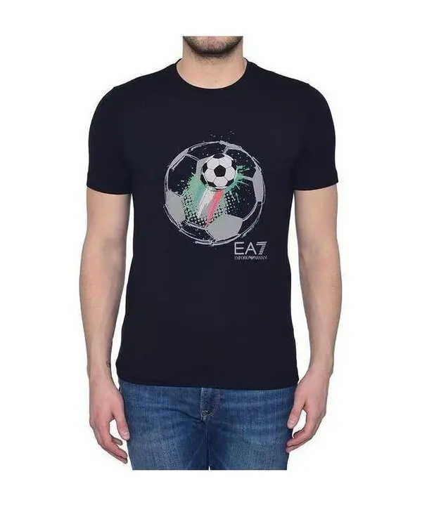 Emporio Armani Logo T-shirt With Round Neck