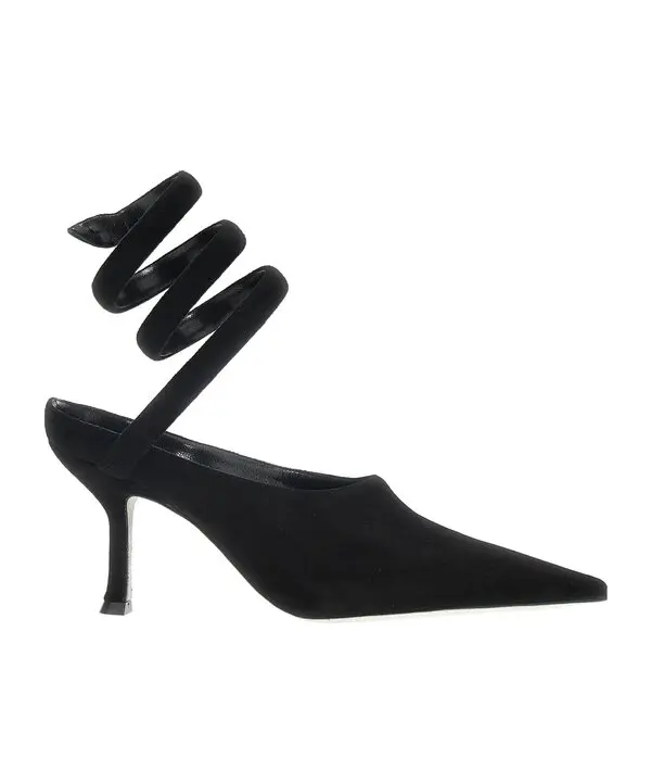 Rene Caovilla Grace Pointed Toe Mules