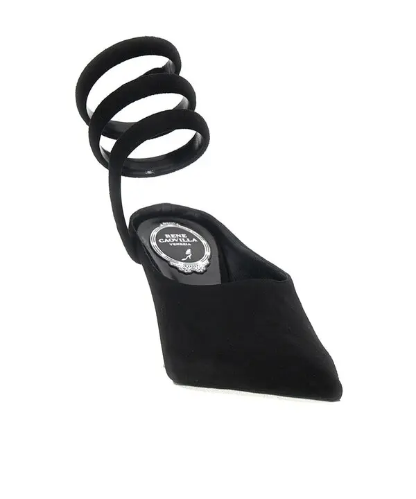 Rene Caovilla Grace Pointed Toe Mules