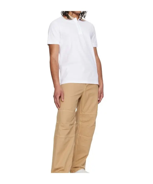 Burberry Embroidered Wide-leg Trousers - Hebden Brown