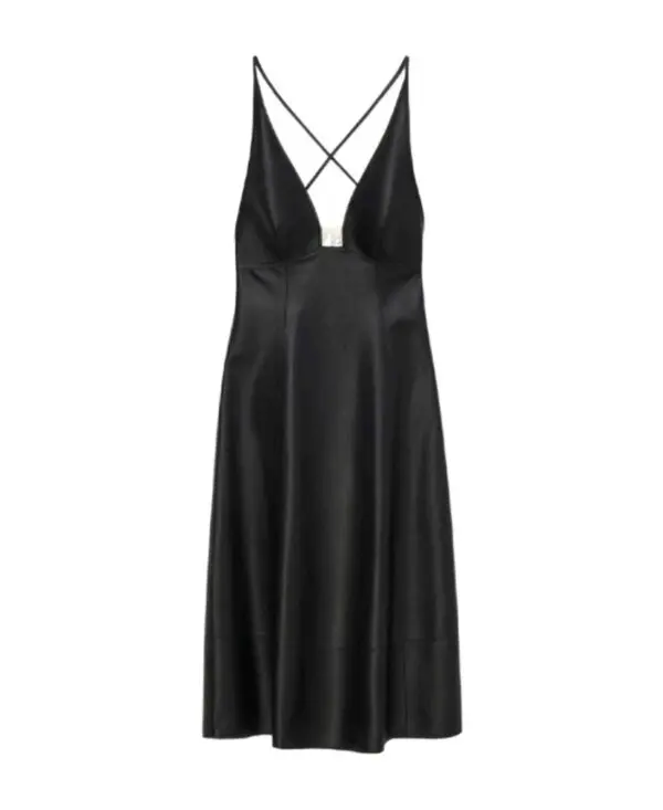 Loewe Nappa Leather Strappy Dress