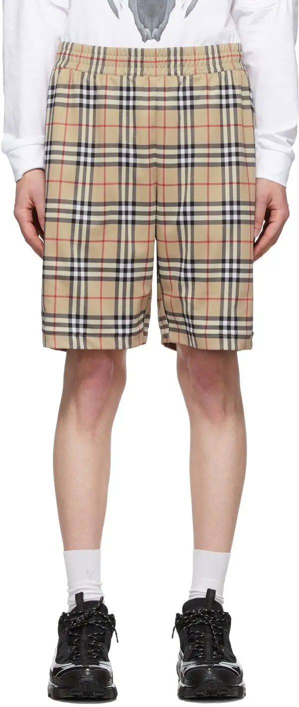 Burberry Vintage Checkered Knee-length Shorts