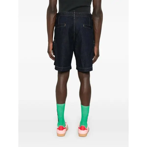 Dsquared2 Denim Cargo Shorts - Black