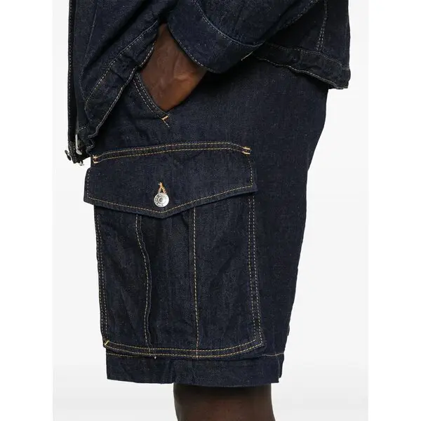 Dsquared2 Denim Cargo Shorts - Black