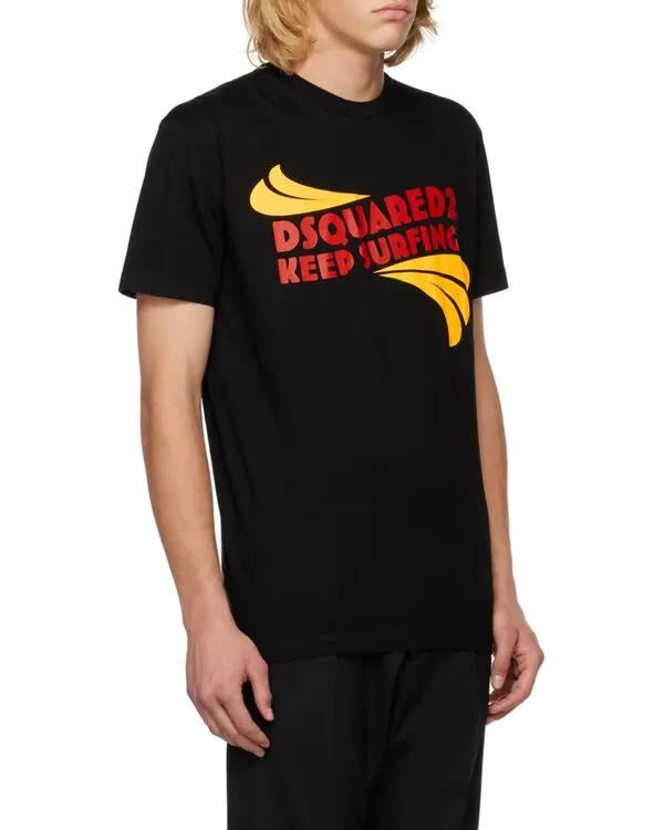 Dsquared2 Logo Printed Crewneck T-shirt