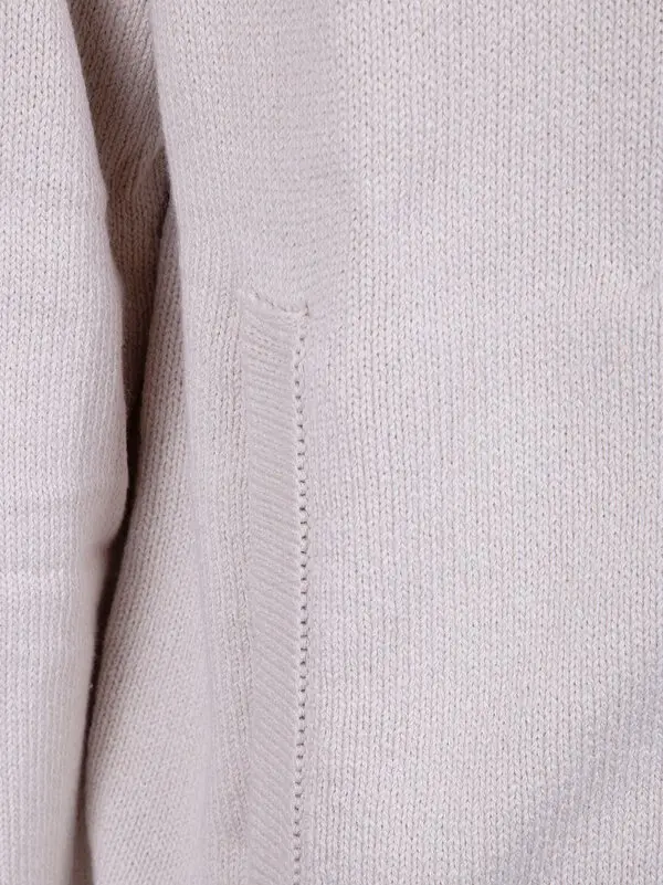 Eleventy Long-sleeved Collared Buttoned Cardigan - White