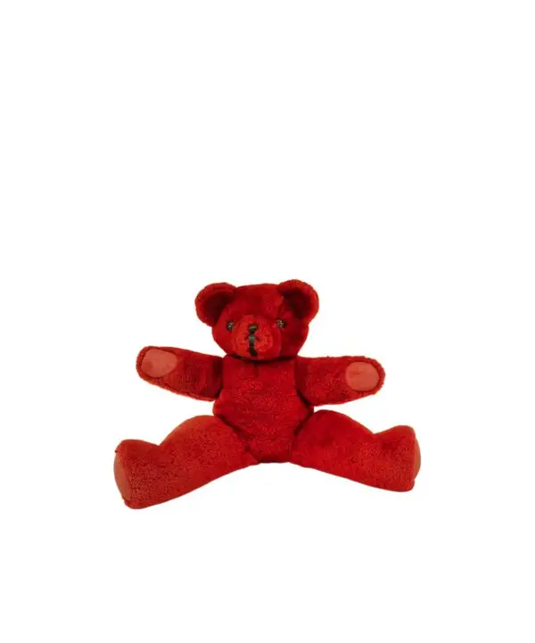 Chrome Hearts Stuffed Bear Ornament - Red