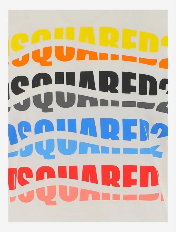 Dsquared2 Logo Printed Crewneck T-shirt