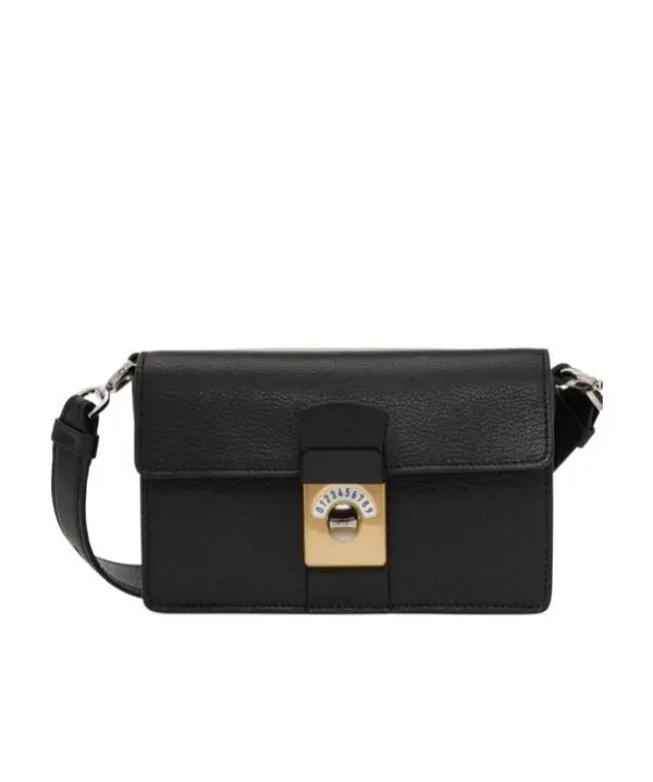 MAISON MARGIELA Clutch Flap Handbag - Black