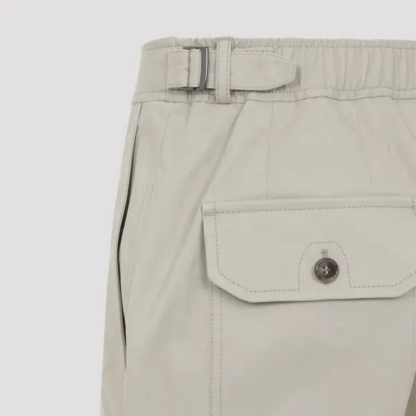 Brioni Sanremo Multiple-pocket Trousers - Camel