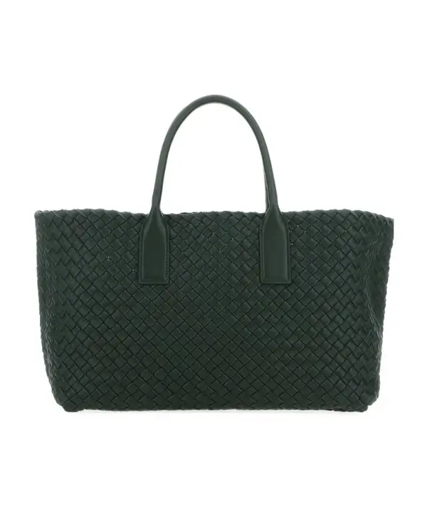 Bottega Veneta Small Cabat Handbag - Rain Tree Green