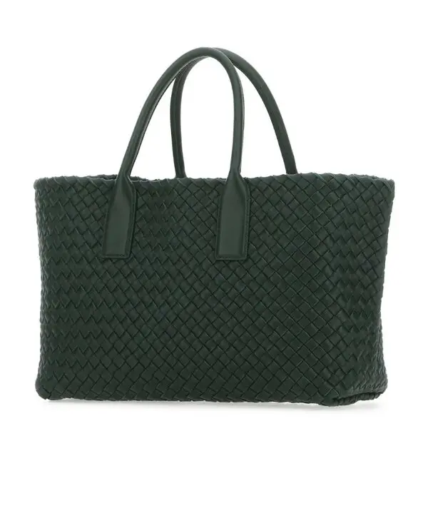 Bottega Veneta Small Cabat Handbag - Rain Tree Green