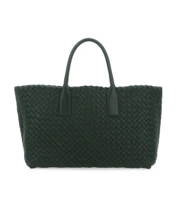 Bottega Veneta Small Cabat Handbag - Rain Tree Green