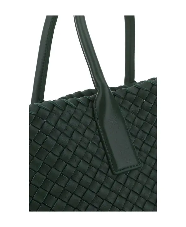 Bottega Veneta Small Cabat Handbag - Rain Tree Green