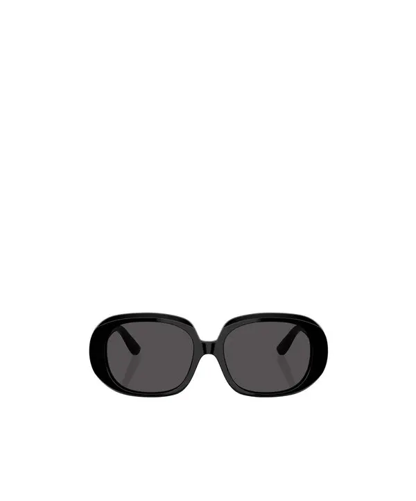Dolce & Gabbana Round Frame Sunglasses - Black