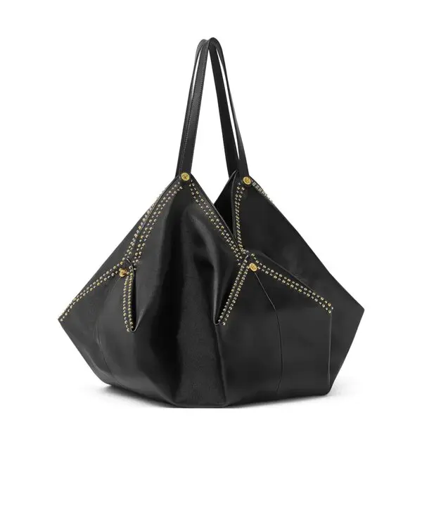 Versace Protea Embellished Large Shoulder Bag