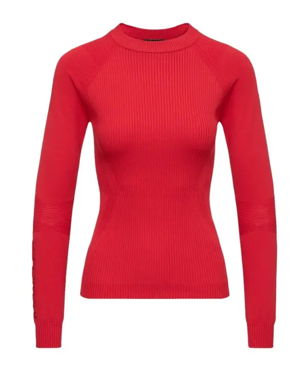 Moncler Ribbed Crewneck Knitted Jumper