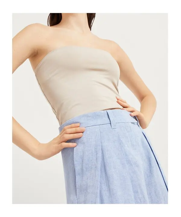 Brunello Cucinelli Sartorial Wide Leg Trousers