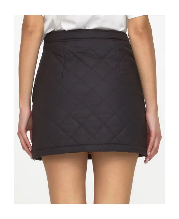Burberry Diamond Quilted Mini Skirt