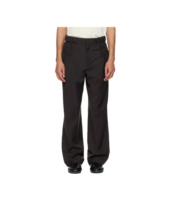 KIKO KOSTADINOV Elasticated Waist Wide-leg Pants