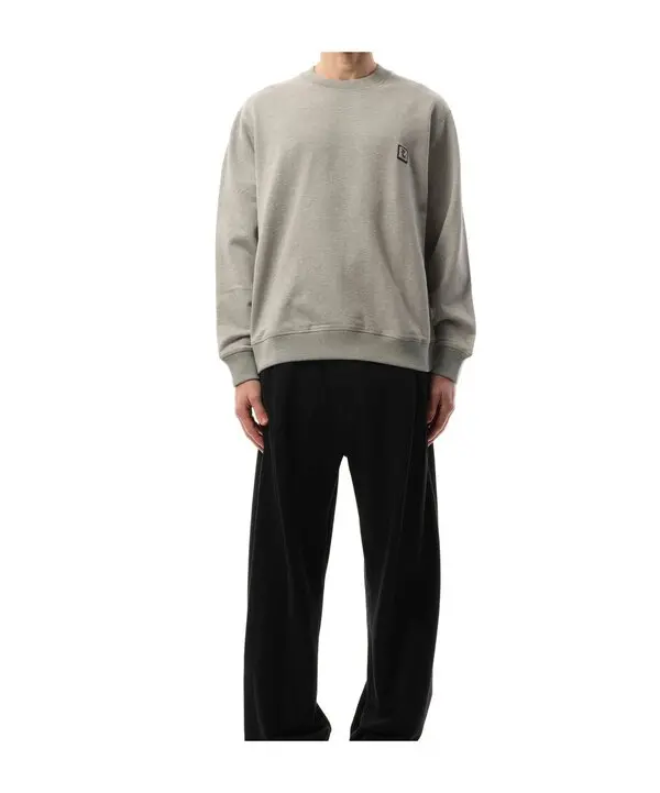 WOOYOUNGMI Round-collar Long-sleeve Hoodie
