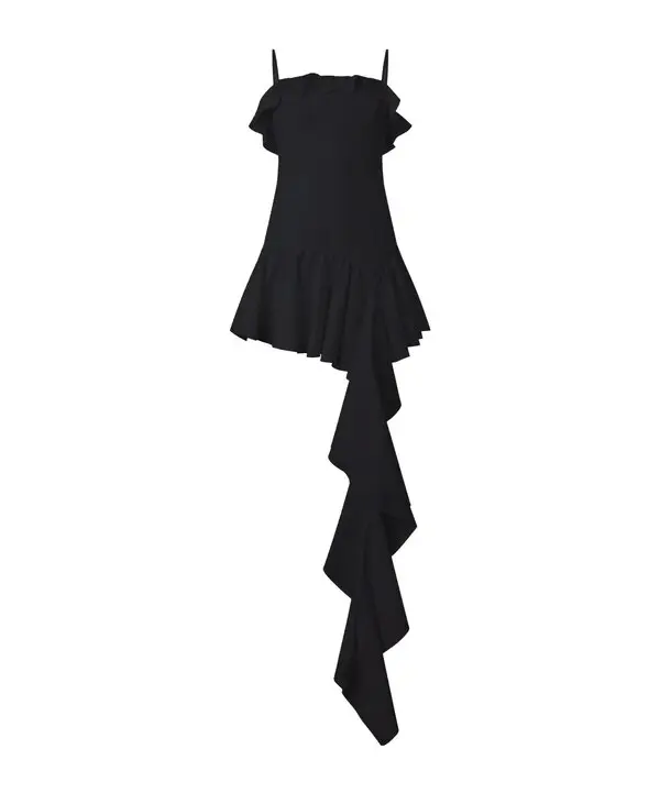 Giuseppe Di Morabito Ruffled Asymmetric Dress
