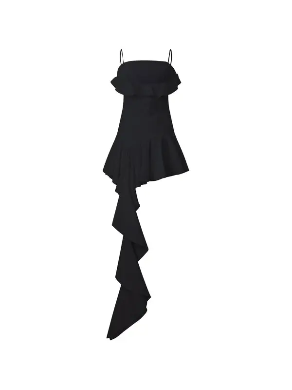 Giuseppe Di Morabito Ruffled Asymmetric Dress