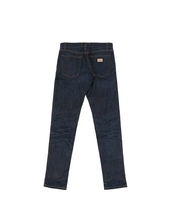 Dolce & Gabbana Logo Jeans - Black/gray