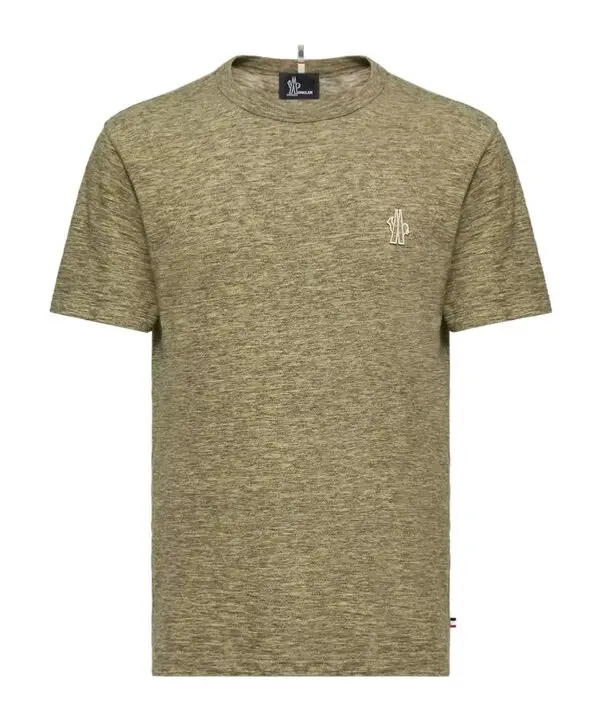 Moncler Logo-patch Crewneck T-shirt