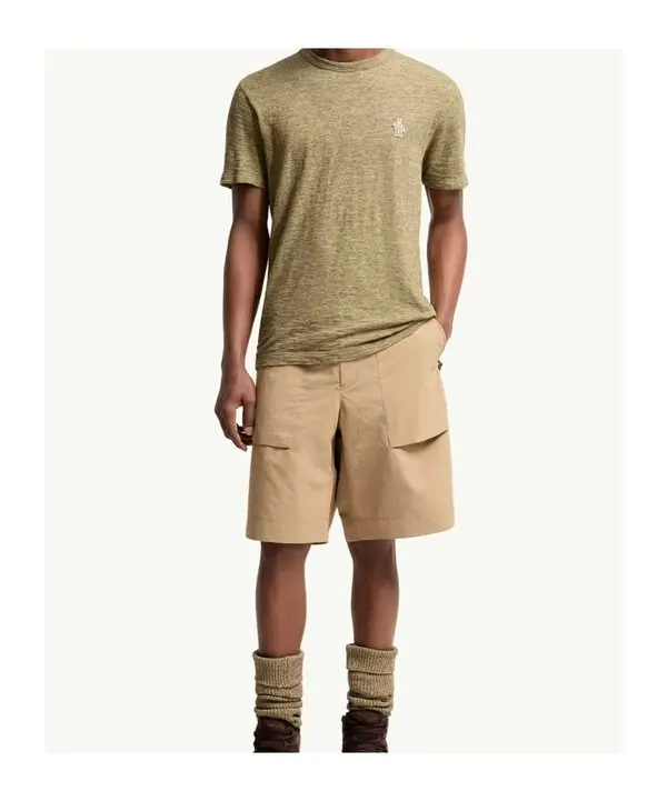 Moncler Logo-patch Crewneck T-shirt