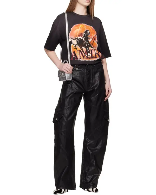 Amiri Plains Graphic Crewneck T-shirt