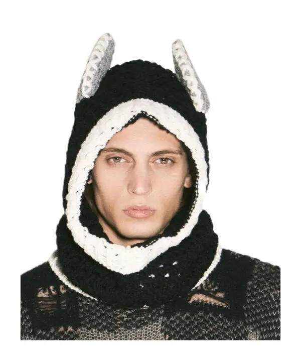 Marni Crochet Donkey Balaclava Hood