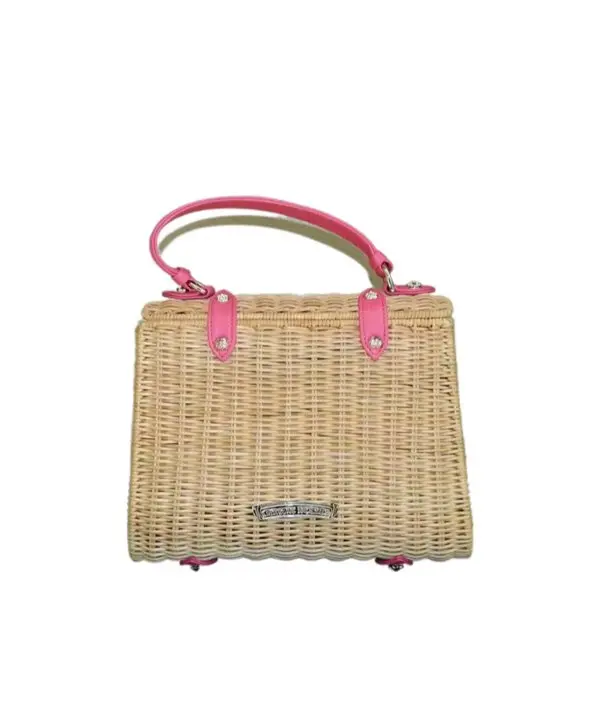 Chrome Hearts Woven Flap Handbag